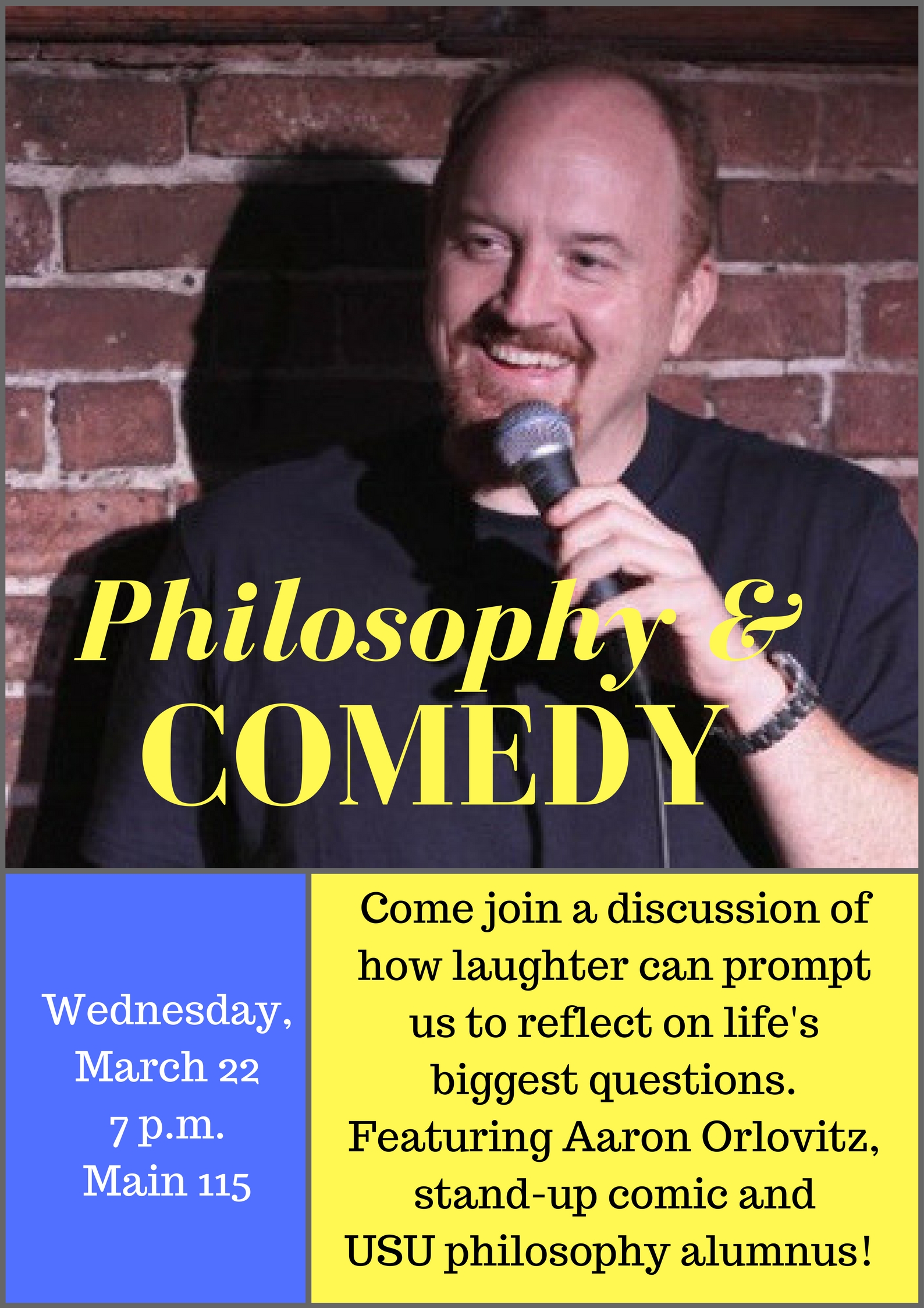 Philosophy and Comedy – USUPhilosophy